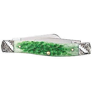 Case Cutlery 53252 Lockback Emerald Bone