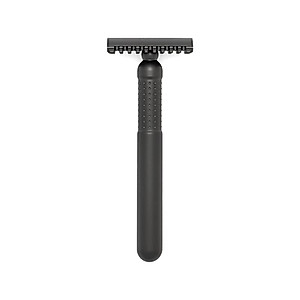 Tatara Masamune Nodachi Safety Razor | Stainless Steel | Eco-Friendly | Premium (Dark, Open Comb)