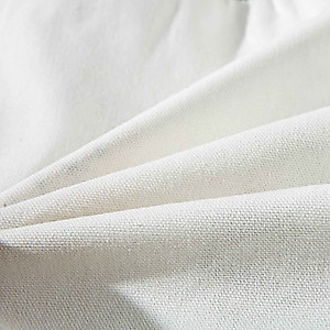 FAVDEC Embroidered Bohemian Style Moon Decorative Throw Pillow Cover, Lumbar Boho Pillow Cover 12 Inches x 20 Inches Cover Only