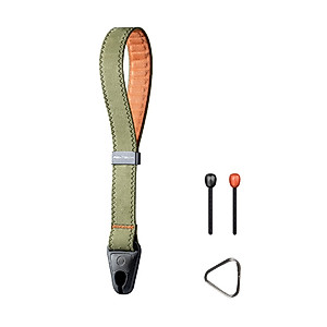 PGYTECH Camera Wrist Strap for Photographers Adjustable Quick Release Camera Hand Strap for Sony, Nikon, Canon, Gopro(Green)