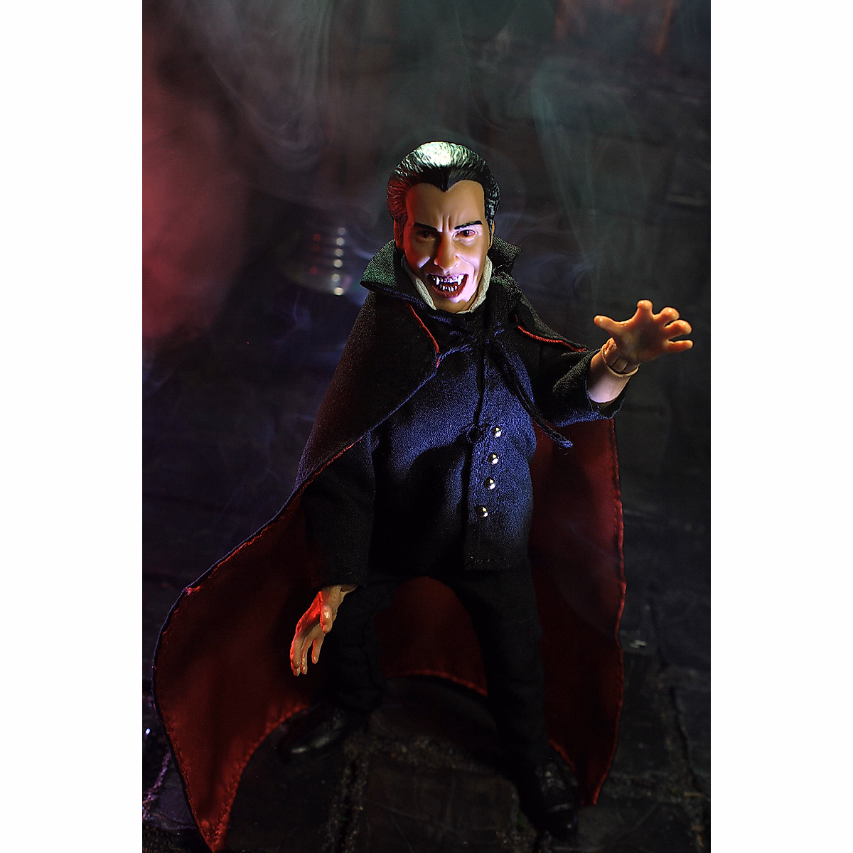 Mego Horror Hammer Dracula 8" Action Figure Multicolor