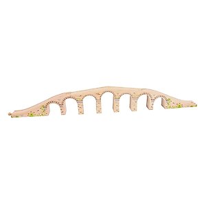 Bigjigs Rail Ribblehead Viaduct Wooden Train Bridge - 7 Arch Bridge, Bigjigs Train Accessories for Wooden Train Set, Quality Wooden Train Accessories