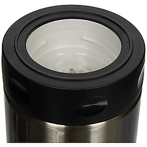 Zojirushi Steel Food Jar, 25-Ounce, Black/Stainless