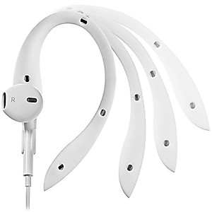 EARBUDi Flex - Compatible with Your Apple iPhone Wired EarPods | Attaches to The Wired EarPods That are Made by Apple | (White)