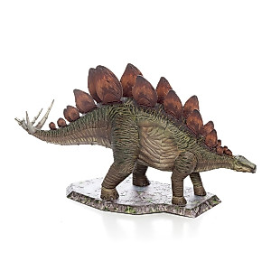 Metal Earth Stegosaurus Dinosaur Color 3D Metal Model Kit Fascinations
