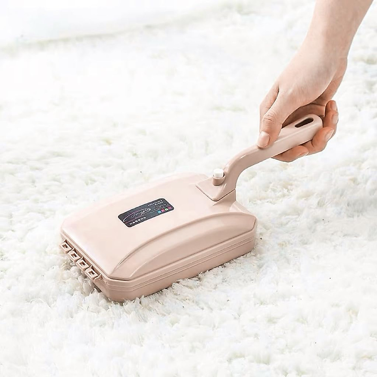 Carpet Table Sweeper Brush, Sofa Sweeper Brush, The Handle Made of PP Material is Comfortable Easy to and The is Without Deformation for Bed Clothes Desktop
