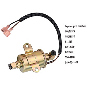A047N929 Fuel Pump,A029F887 Electric Fuel Pump Replace Airtex E11015 149-2620 Compatible with Cummins Onan 5500 5.5KW Gas Generator Marquis Gold Rialta RV 5500 EVAP Motor Set