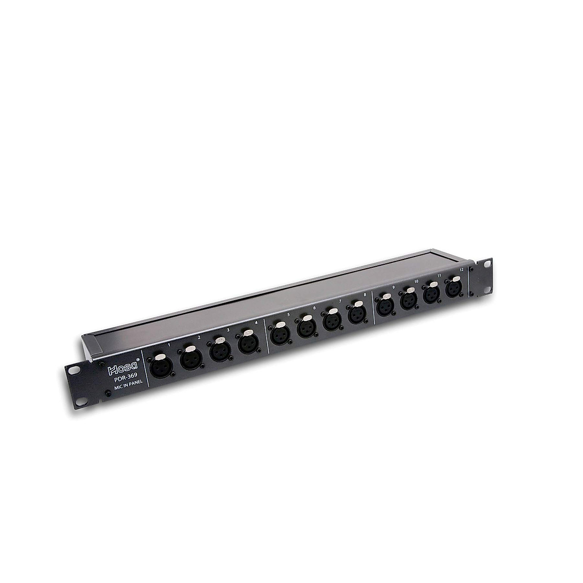 Hosa PDR-369 12-Point XLR Balanced Patchbay