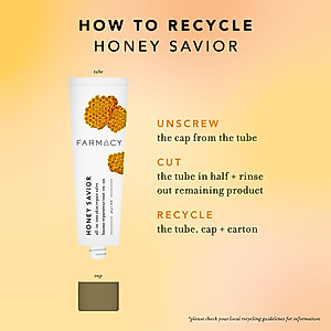 Farmacy Healing Salve - Honey Savior Healing Balm, Burn Ointment, Hand Salve + Dry Skin Treatment - Multipurpose Honey Salve Enriched with Royal Jelly, Amino Acids + Antioxidants (46g)