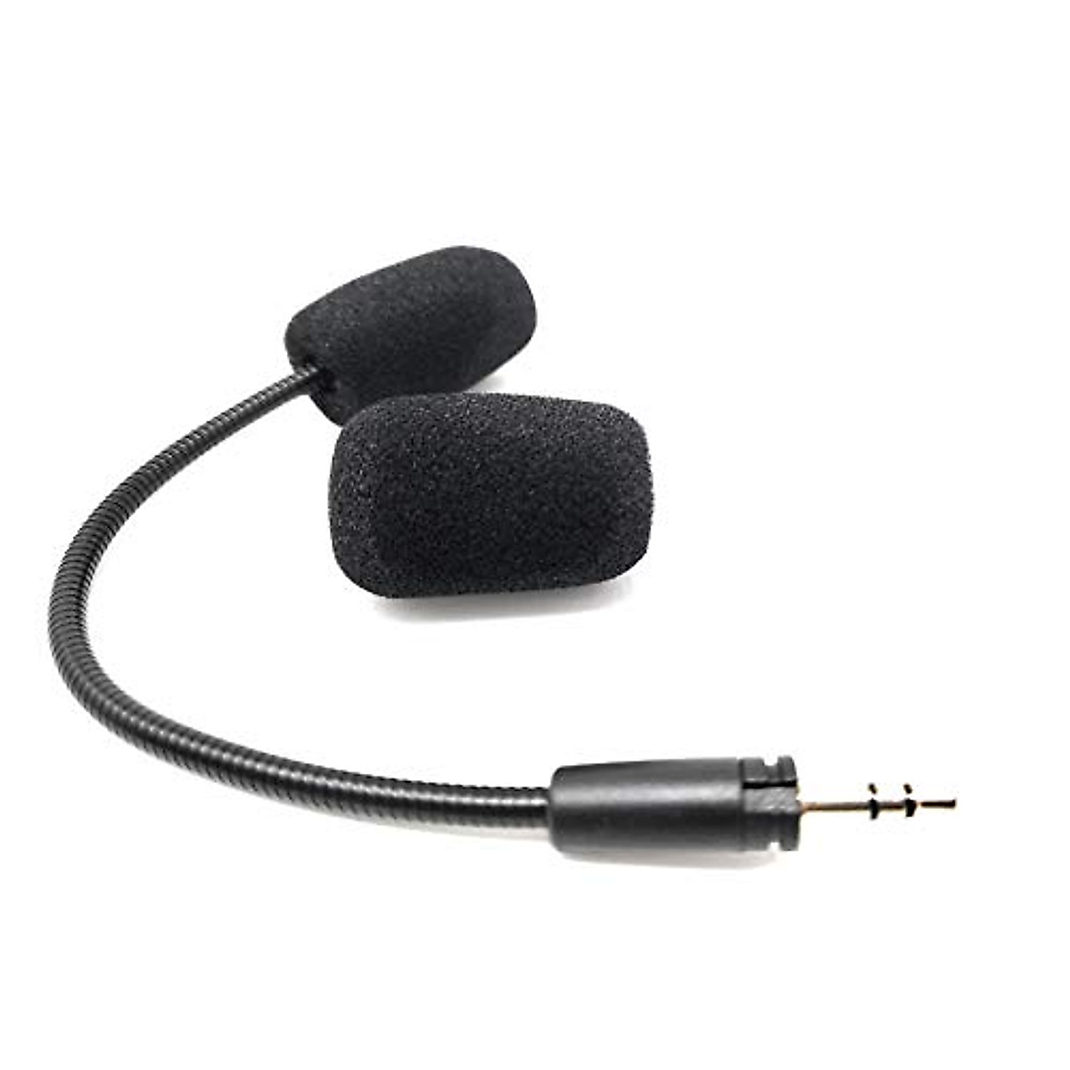 TNE for Turtle Beach 50x Recon Mic Replacement 3.5mm Game Microphone Boom for Ear Force XO Three XO Four Stealth Recon 150 50 50P 60P Camo Xbox One PS4 Gaming Headsets Premium with Lock