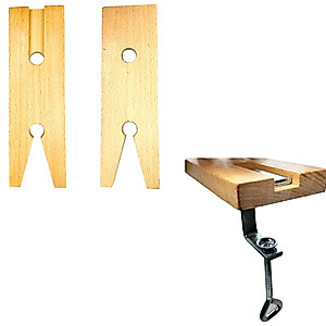 Bench Pin Clamp Set V-Slot for Workbench Wooden Jewelry Making Tool JZ-V-1