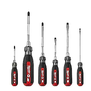 Milwaukee 6Pc Cushion Grip Screwdriver Kit
