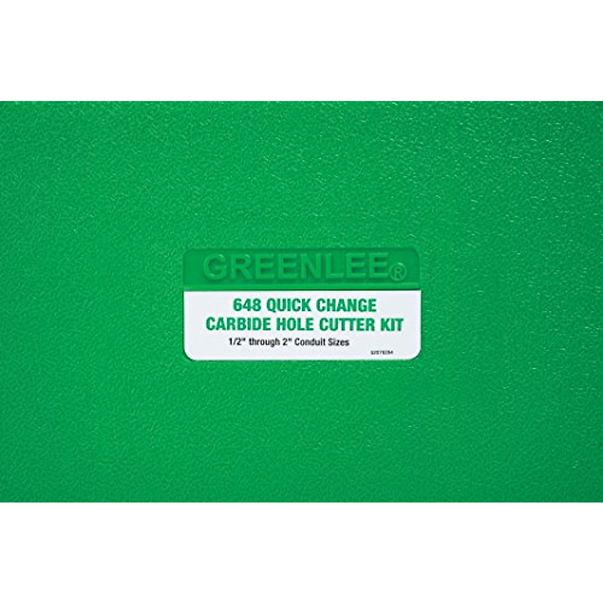 Greenlee - Carbide Cutter, Qck Chnge, 8Pc, Hole Making (648)