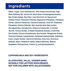 Pediasure Grow & Gain with Fiber Nutrition Shake For Kids, Vanilla, 8 fl oz