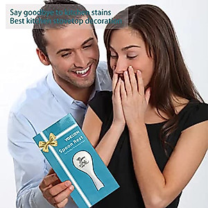 Yoeuen Spoon Rest For Stove Top，Ceramic Spoon Holder For Kitchen Counter, Funny Spoon Me Coffee Spoon Rests For Spoons Ladles, Tongs