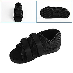 SUPVOX Post Op Shoe Lightweight Medical Walking Boot Post Injury Surgical Foot Cast Toe Orthopedic Support Brace for Broken Bone Men Women Fracture Recovery