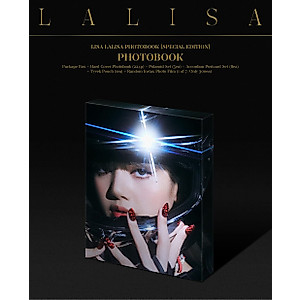 YG Ent. Lisa - LALISA [Photobook ver.] (Special Edition) Album+Gift(Decorative Stickers,Photocards)