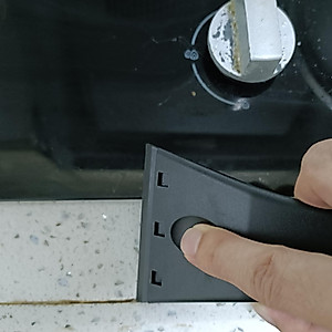 Plastic Razor Blade Scraper 2pcs Razor Scraper Tool with 50Pcs Plastic Razor Blades,Plastic Scraper Tool for Removing Paint,Stickers,Decal,Label,Adhesive,Gasket