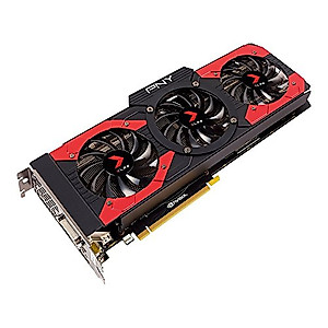 PNY GeForce GTX 1070 8GB XLR8 Gaming Overclocked Edition Graphic Card (VCGGTX10708XGPB-OC)