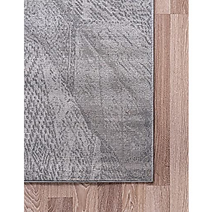 Rugs.com Monte Carlo Collection Rug – 5' x 8' Dark Gray Medium Rug Perfect for Living Rooms, Large Dining Rooms, Open Floorplans