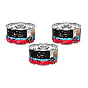 Pro Plan Focus Wet Cat Food Urinary Tract Health (UTH) Variety Pack, 5 Flavors, 3 oz Cans (15 Total Cans) with Healthier Paws Sticker!!!