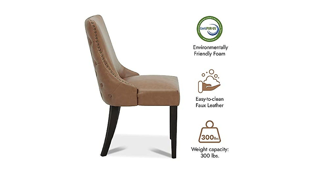 Watson & Whitely Tufted Dining Chairs - Set of 2