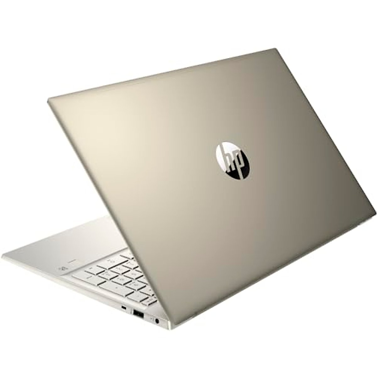 HP Pavilion 15 15.6" Touchscreen FHD Laptop Computer, 13th Gen Intel 10-Core i7-1355U, 64GB DDR4 RAM, 2TB PCIe SSD, WiFi 6, BT5.3, Backlit Keyboard, Fingerprint Reader, Warm Gold, Windows 11, Zivcul