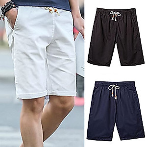Men Sweatpants Athletic Shorts for Men with Pockets and Elastic Waistband Quick Dry Activewear cf2
