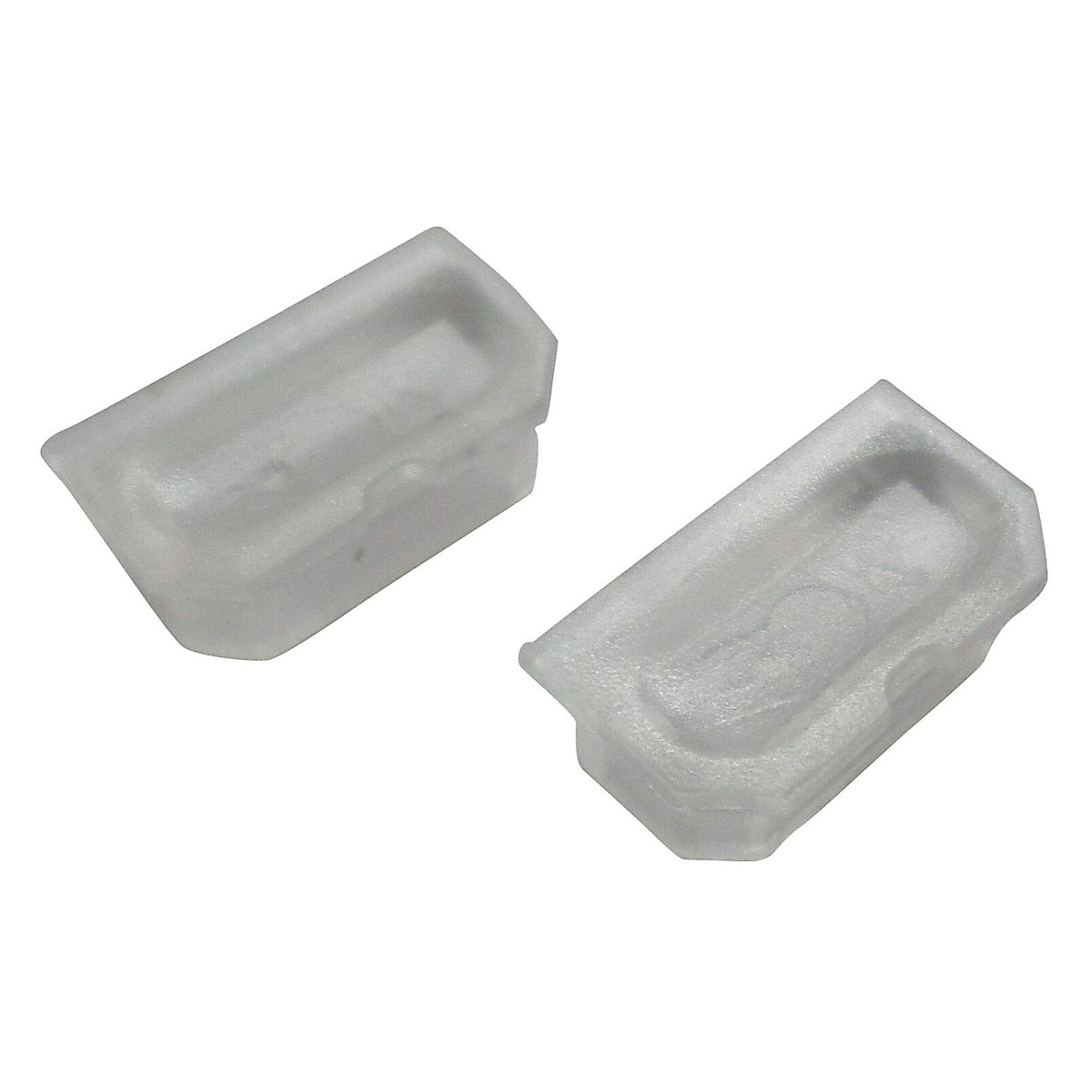 2 PCS Link Port Dust Cap Cover for Game Boy DMG-01 DMG 001 Clear