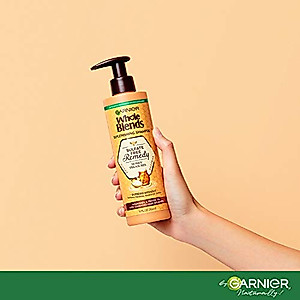 Garnier Whole Blends Sulfate Free Remedy Honey Treasures Replenishing Shampoo and Conditioner Set for Very Damaged Hair with Sample, 12 Fl Oz, 1 Kit (Packaging May Vary)
