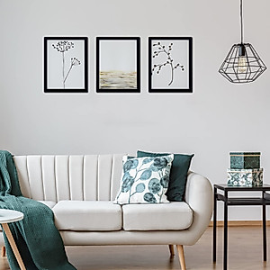 MENNTHUI 10x12 Black Picture Frame, Wall Mounting Horizontally or Vertically, Decoration for Photos, Paintings, Posters, Artwork