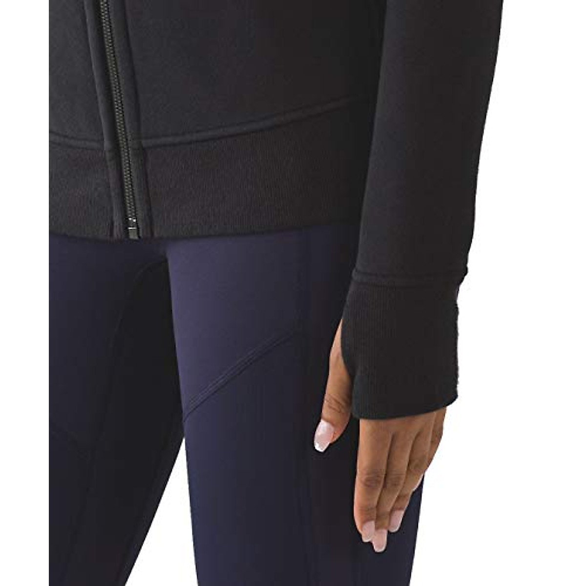 LULULEMON Scuba Hoodie IV Light Cotton Fleece (Black, 6)