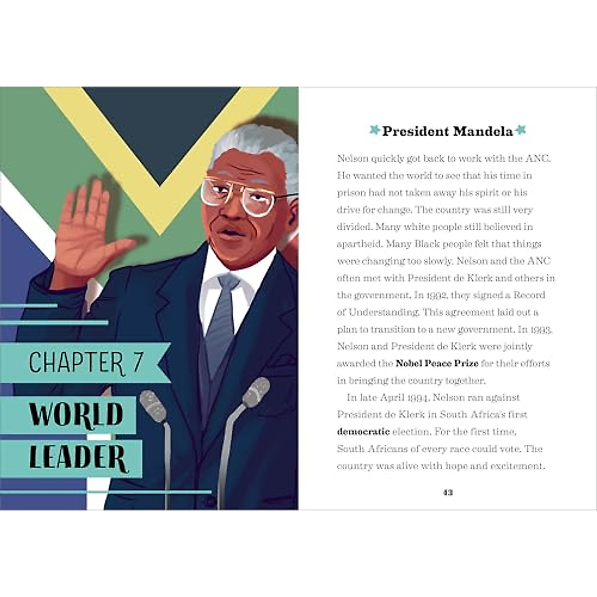 The Story of Nelson Mandela: An Inspiring Biography for Young Readers (The Story of Biographies)