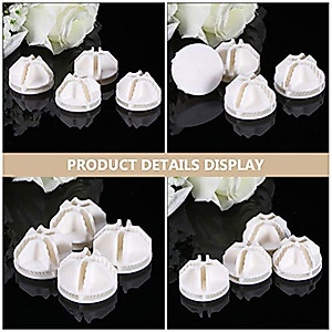 DOITOOL 30Pcs Wire Cube Connectors Wire Grid Cube Organizer Connector Snap Organizer Storage Cube Connector for Modular Organizer Closet Wire Cubes