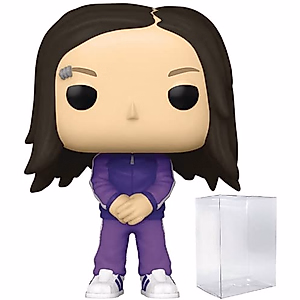 POP Korn - Jonathan Davis Funko Rocks Vinyl Figure (Bundled with Compatible Box Protector Case)