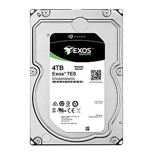 SEAGATE ST4000NM0125 SEAGATE 4TB EXOS 7E8 HDD 512E SAS 3.5 7200 128MB