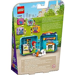 LEGO Friends Mia’s Soccer Cube 41669 Building Kit; Imagination Toy Comes with a Mini-Doll and Animal Toy to Give Creative Kids Hours of Imaginative on-The-Go Vacation Play; New 2021 (56 Pieces)