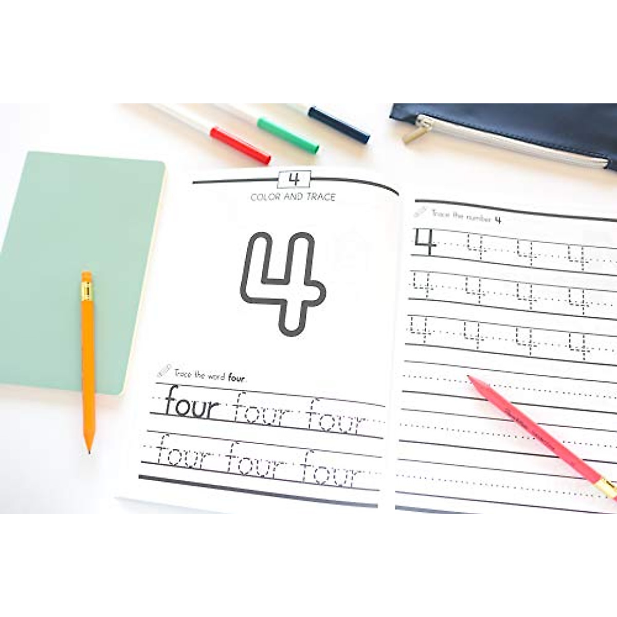 Preschool Math Workbook for Toddlers Ages 2-4: Beginner Math Preschool Learning Book with Number Tracing and Matching Activities for 2, 3 and 4 year olds and kindergarten prep