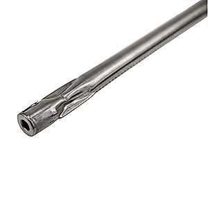 17 inch Stainless Steel Grill Burner Tubes Replacement for Bakers and Chefs GR2039201-MM-00, ST1017-012939, GR2039201-BC-00, Members Mark Gas Grill, 4 Pack Pipe Burners for Sams, Uniflame, Grill Chef
