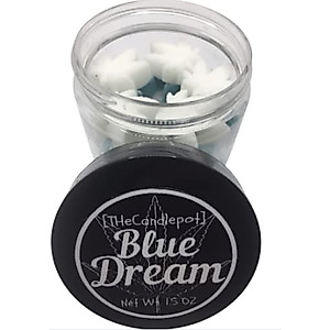 Blue Dream Blueberry & Cashmere Scented Potleaf Shaped Wax Melts 420 Stoner Gifts