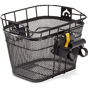 Topeak MTX Front Basket with E-Bike Compatible Mount, Fixer 3e