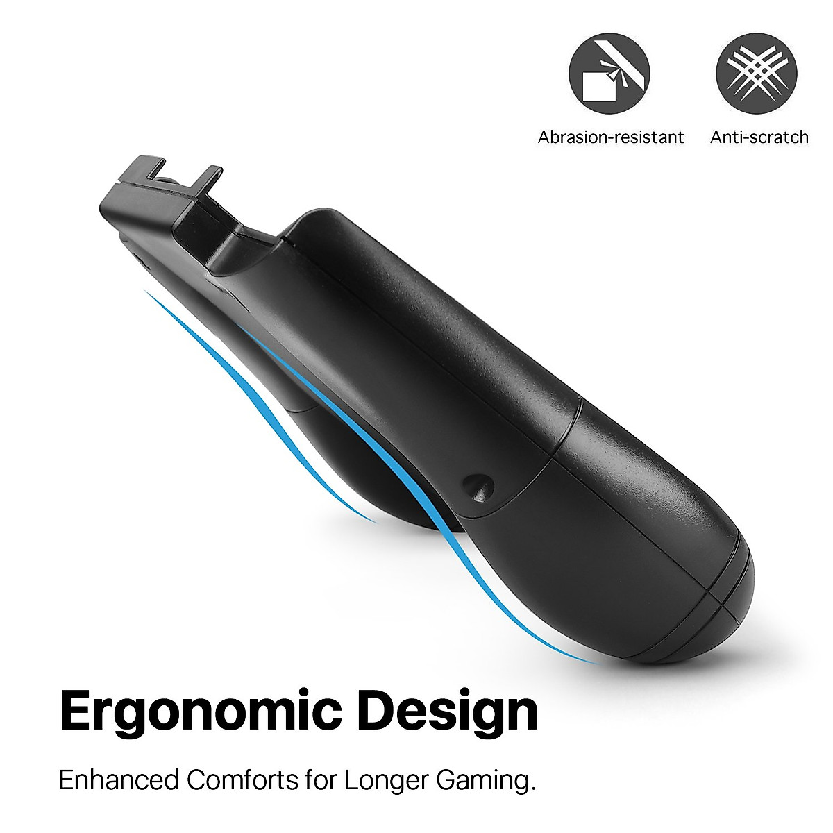 TNP New Nintendo 3DS XL Hand Grip - Protective Cover Skin Controller Grip Case Ergonomic Comfort Anti Slip Handle Console Grip with Kick-Stand for New Nintendo 3DS XL LL 2015 Model