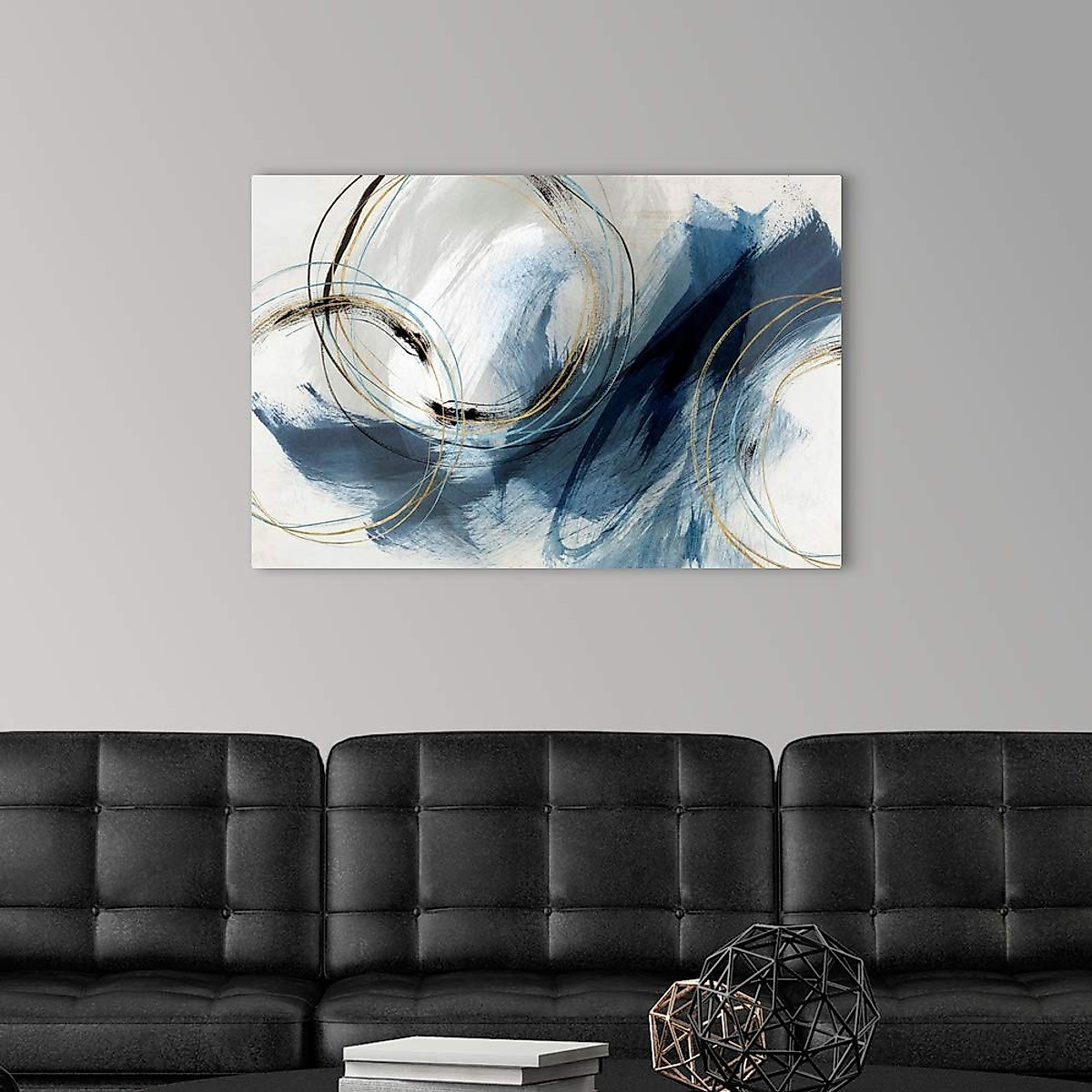 CANVAS ON DEMAND Detour Canvas Wall Art Print by Isabelle Z, Contemporary,abstract, Home Decor, Artwork, 36"x24"