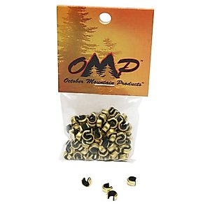 October Mountain Products Nock Sets Hunter (Black - 100 pack)