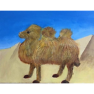 WALL ART ARTWORK PAINTING CAMEL