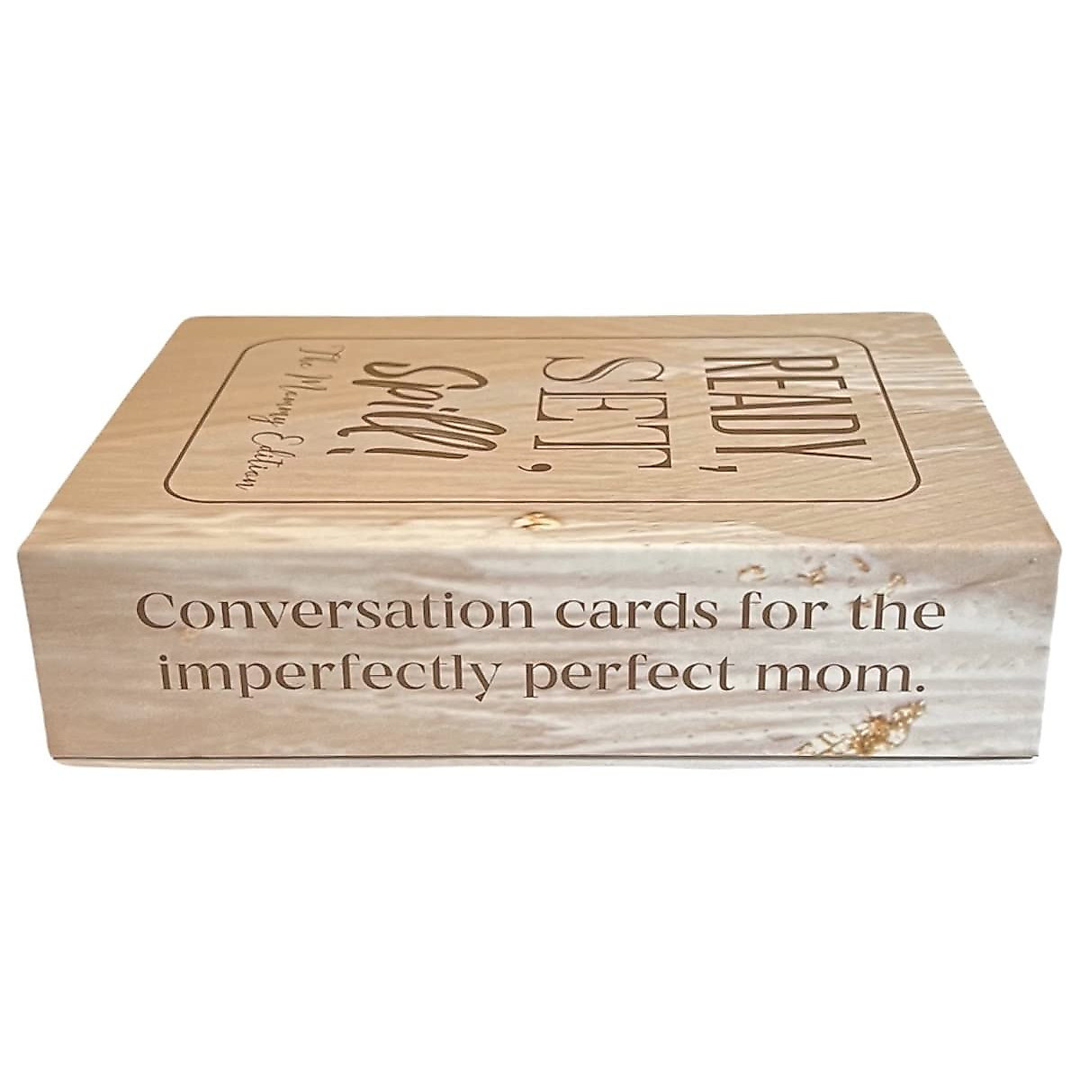 Postpartum Gifts for Moms and Parents-(Ready, Set, Spill! Conversation Cards: The Mommy Edition) 150 Insightful and Fun Questions for Social Gatherings, Therapeutic Settings, & Journal Writing Prompts
