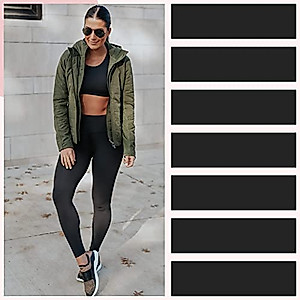 Syrinx 7 Pack High Waisted Leggings for Women - Buttery Soft Tummy Control Yoga Pants for Workout Running