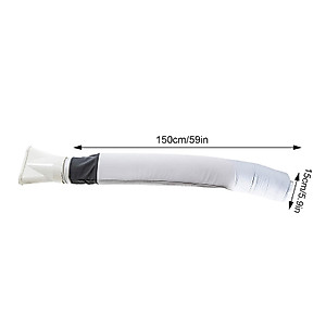 Generic Air Conditioner Hose Cover Wrap - Dust Proof Portable air Conditioner Hose Insulated Cover - Reusable Oxford Cloth AC Hose Insulation Sleeve, 150*15CM, POW88CCU6B57E1TFMGS