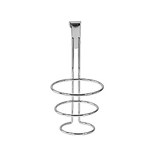 Spectrum Diversified Hair Dryer Holder, Over the Cabinet Door, Chrome