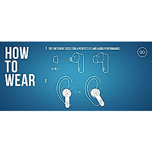 JBL Tune 230NC TWS True Wireless In-Ear Noise Cancelling Headphones - Blue, Small